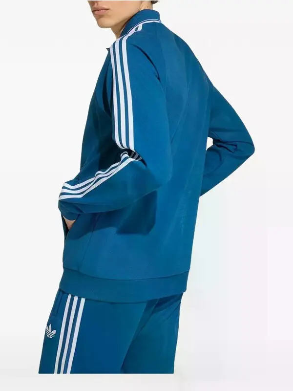 Adidas Greece Logo-print Sweatshirt - Blue
