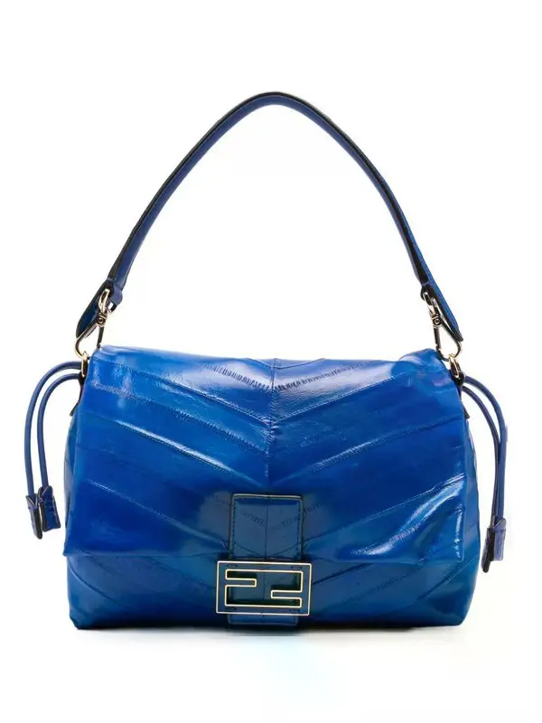Fendi Medium Baguette Shoulder Bag - Blue