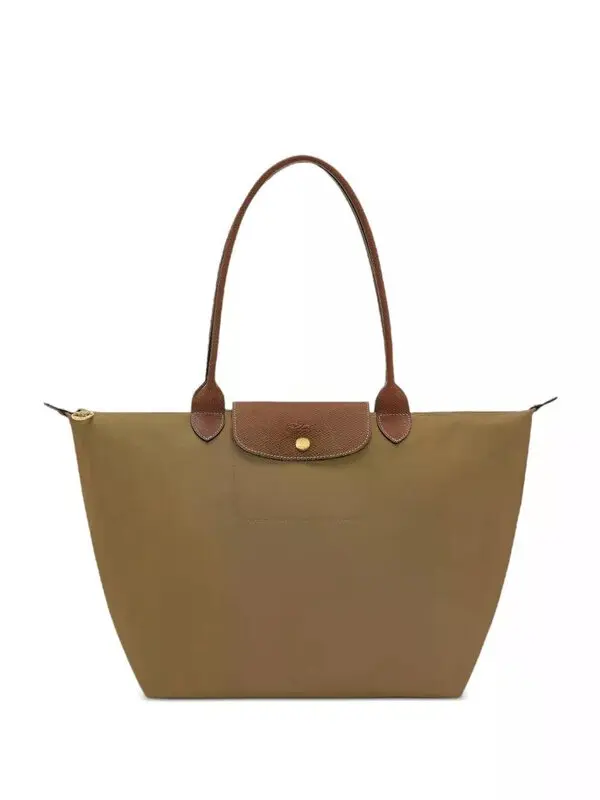 Longchamp Le Pliage Leather-trim Tote Bag