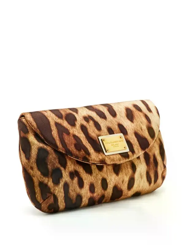 Dolce & Gabbana Leopard-pattern Clutch Bag