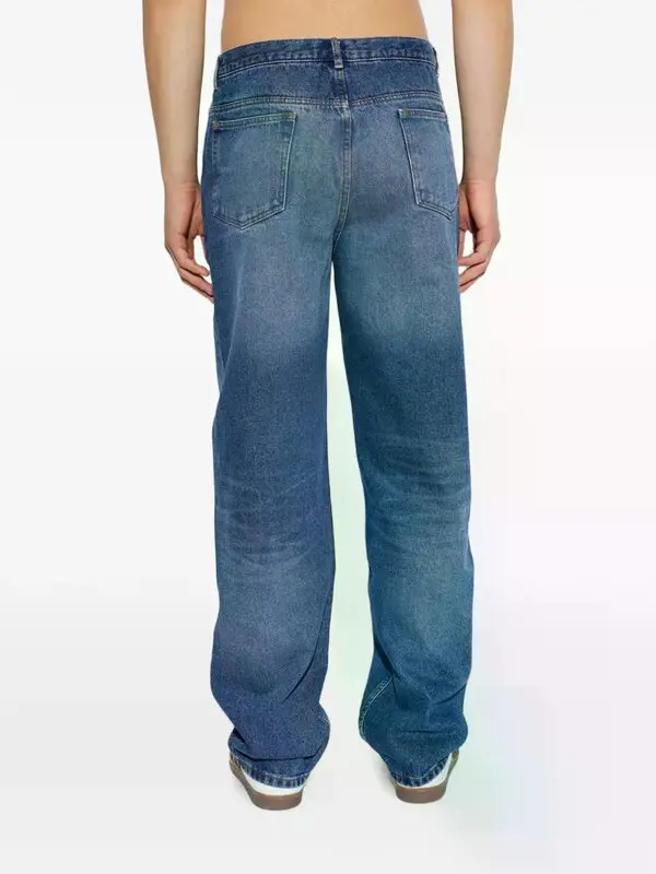 A.p.c. Fairfax Faded-effect Jeans