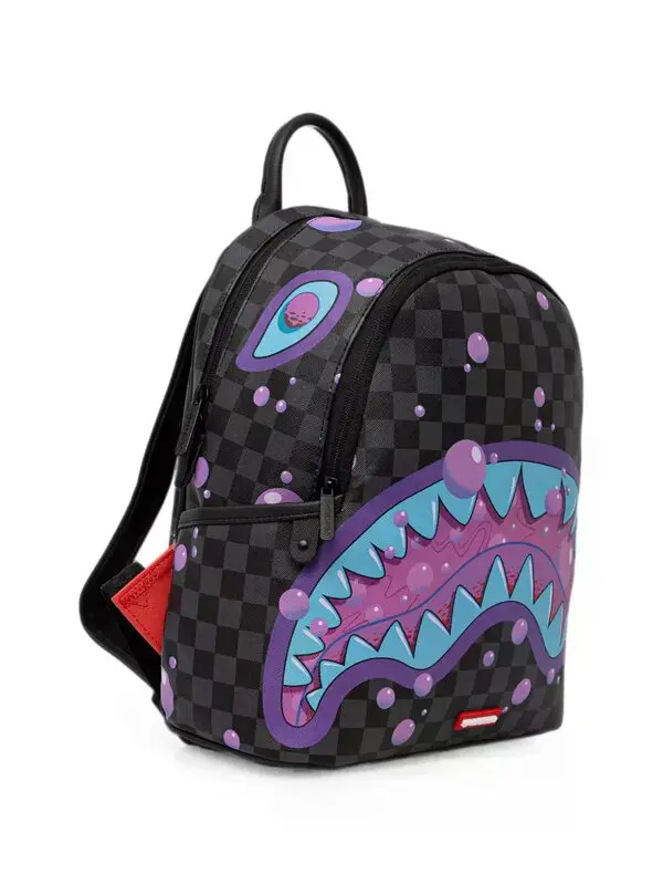 SPRAYGROUND Shark Mouth Checkered Backpack