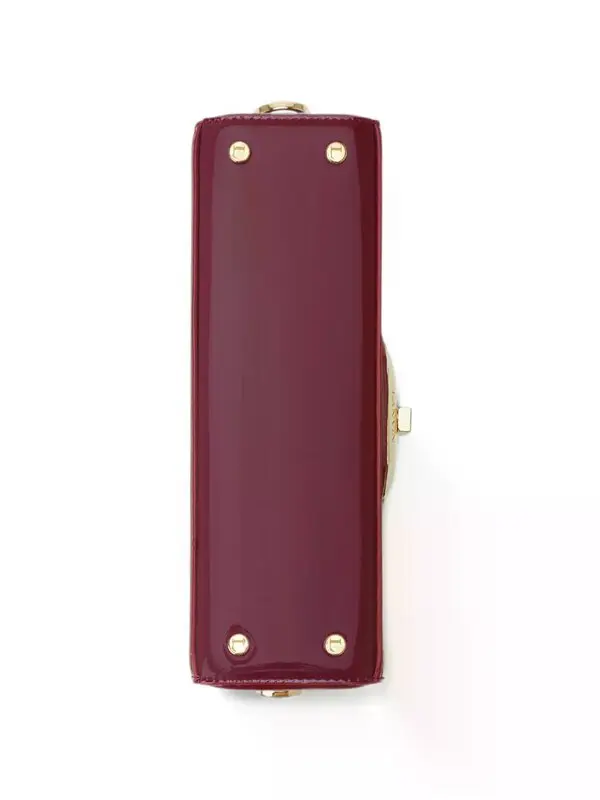 LANVIN Pencil Cat Nano Bag In Patent Leather