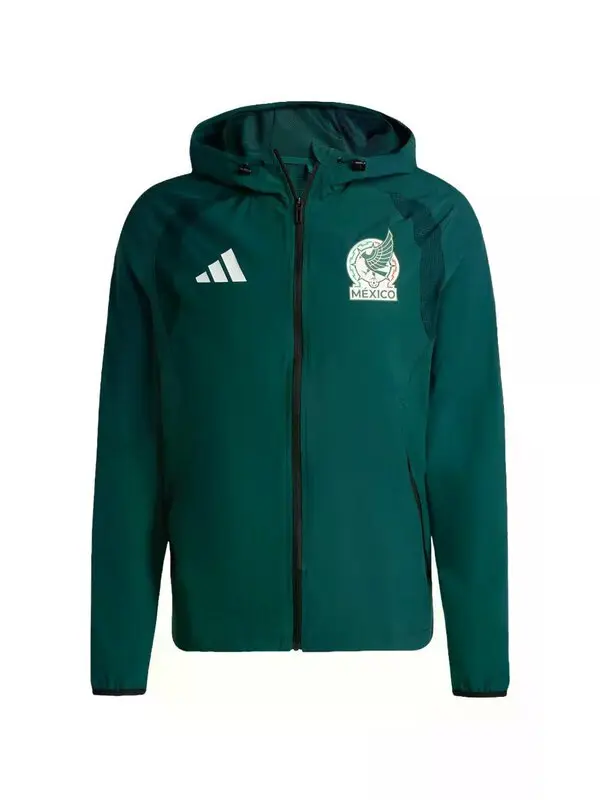 Adidas Mexico Tiro Full-zip Hooded Windbreaker