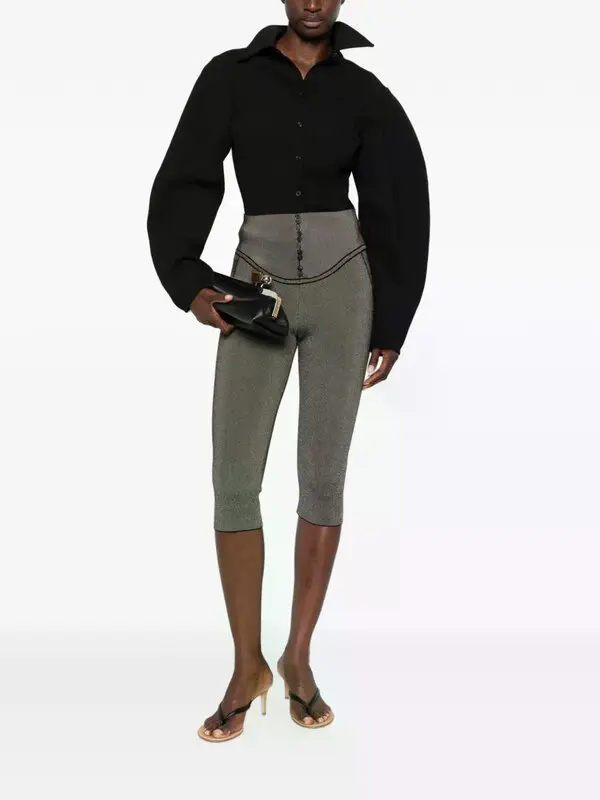 Jacquemus Sera Cropped Leggings