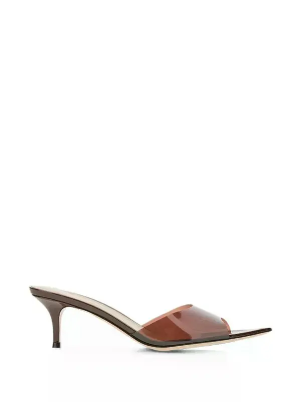 GIANVITO ROSSI Elle Transparent Sandals