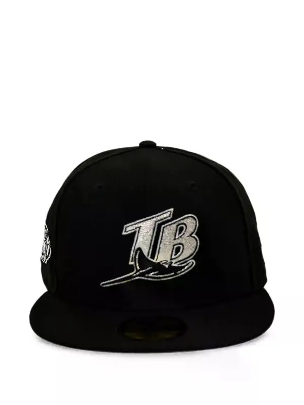 New Era 59fifty Tampa Bay Rays Baseball Cap - Black