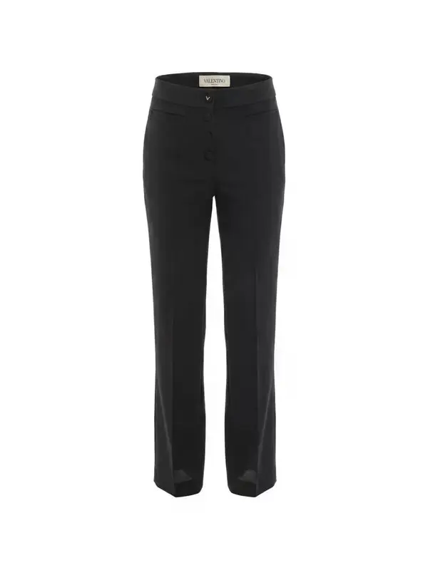Valentino Garavani Vlogo Signature Button-fastening Trousers