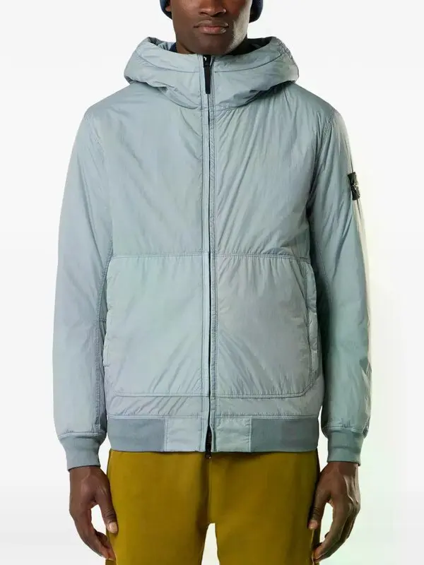 Stone Island Logo-patch Hooded Jacket