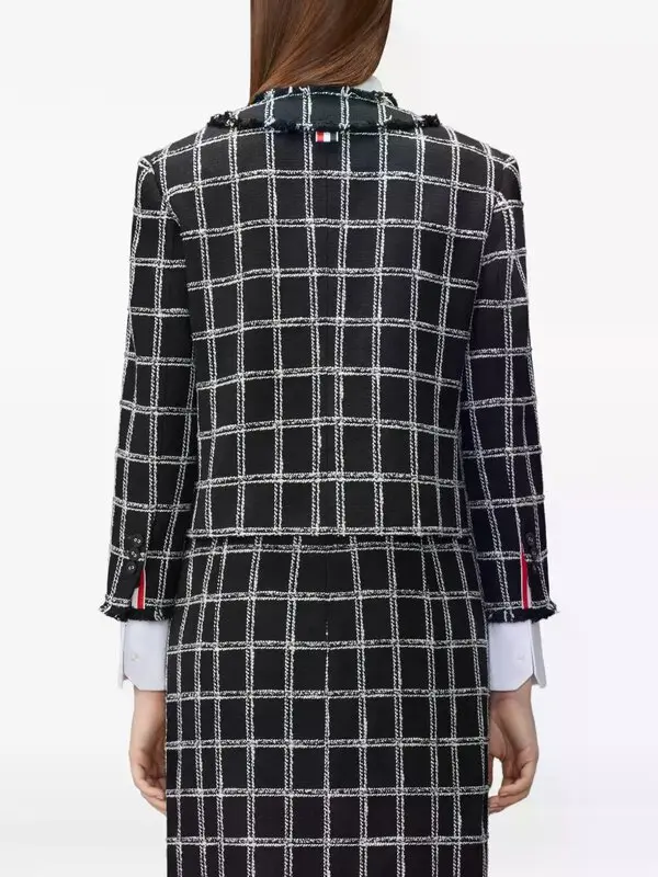 Thom Browne Windowpane Houndstooth Blazer