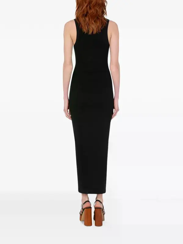 Moschino Embroidered Stretch Cotton Dress
