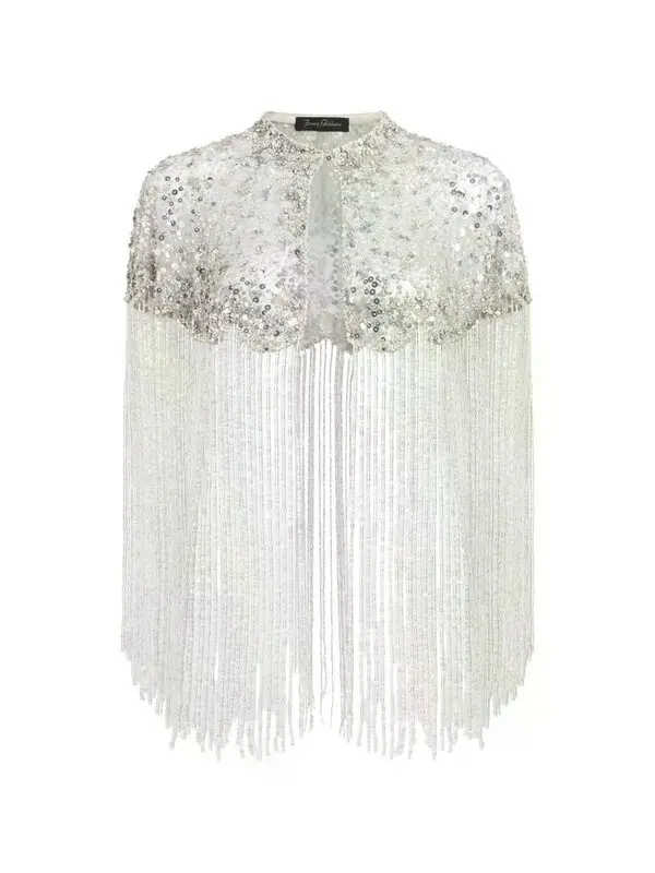 Jenny Packham Astralis Cape - Silver