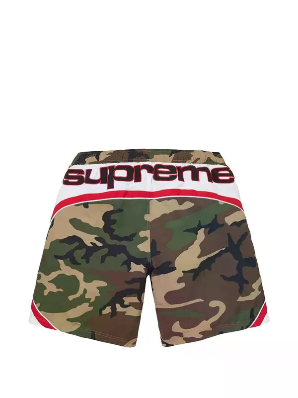 Supreme Camouflage-print Shorts