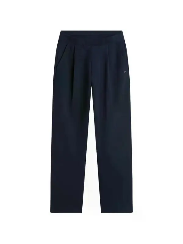Tommy Hilfiger Embroidered Pleated Track Pants