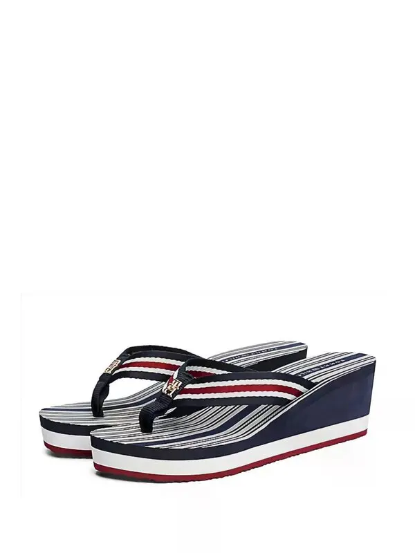 Tommy Hilfiger Platform Striped Sandals
