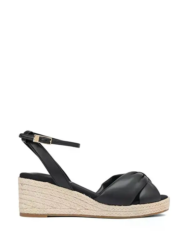 Tommy Hilfiger Bow Sandals - Black
