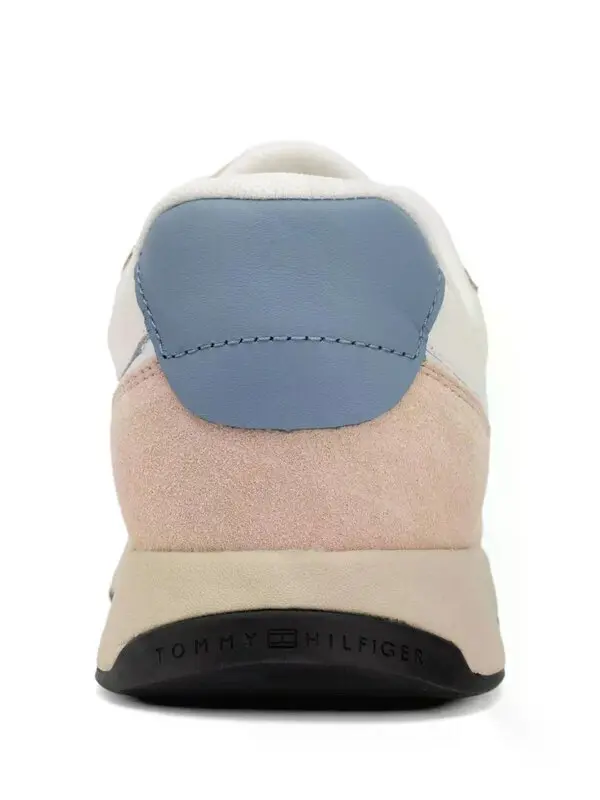Tommy Hilfiger Lace-up Suede Paneled Sneakers