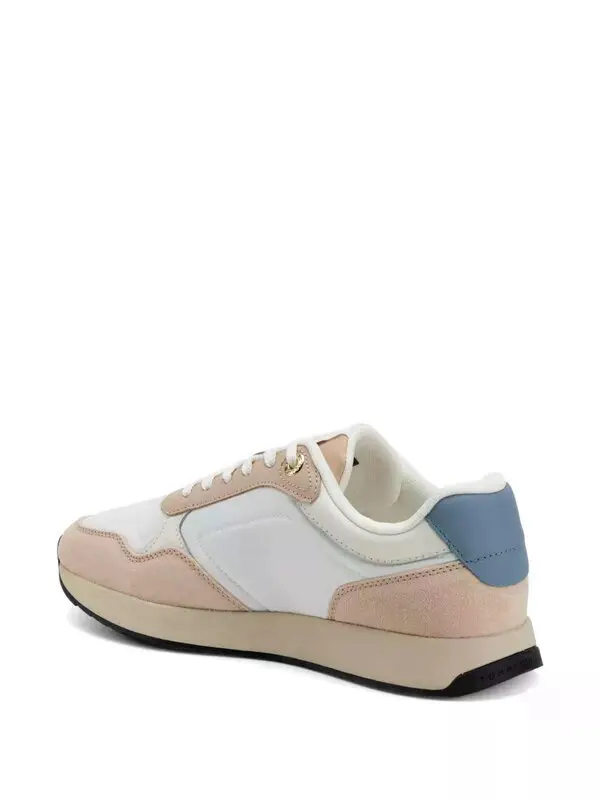 Tommy Hilfiger Lace-up Suede Paneled Sneakers