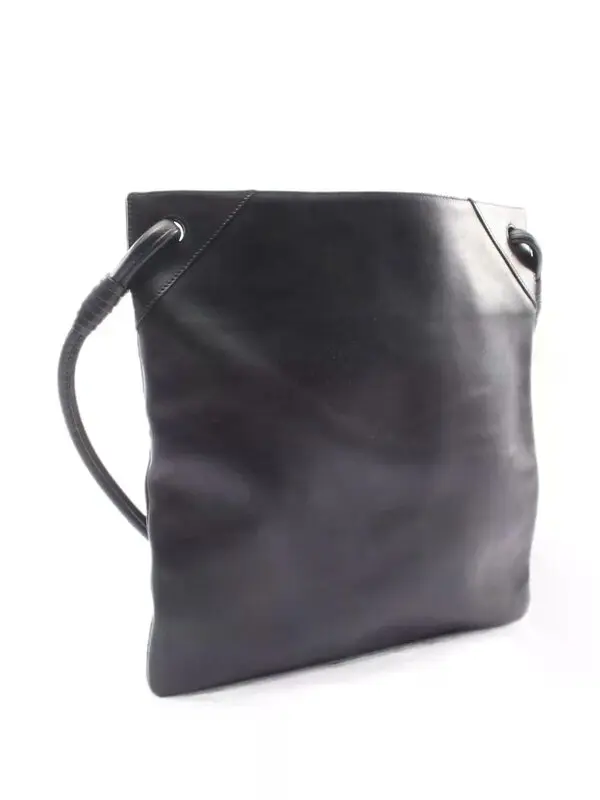Bottega Veneta 2000s Leather Shoulder Bag