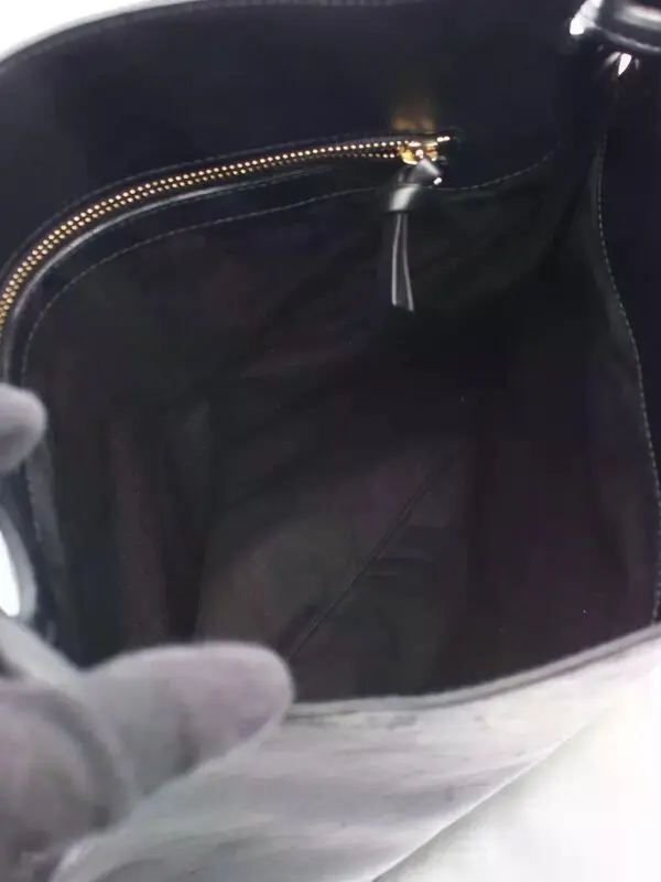 Bottega Veneta 2000s Leather Shoulder Bag