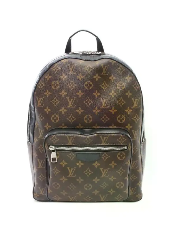 LOUIS VUITTON 2018 Josh Monogram Macassar Backpack - Brown