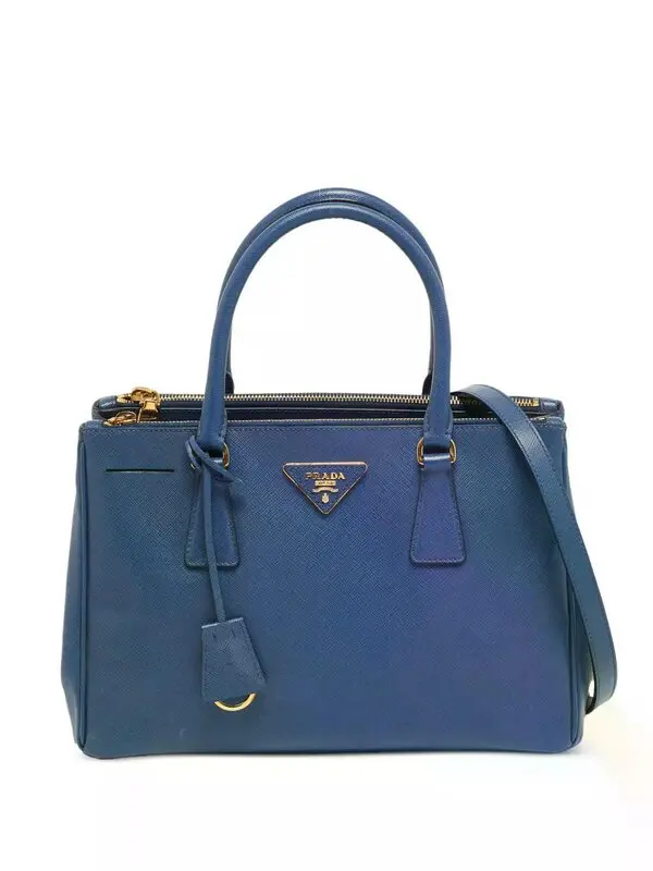 Prada Medium Galleria Tote Bag - Blue