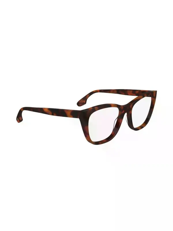 Victoria Beckham Tortoiseshell-effect Glasses - Brown