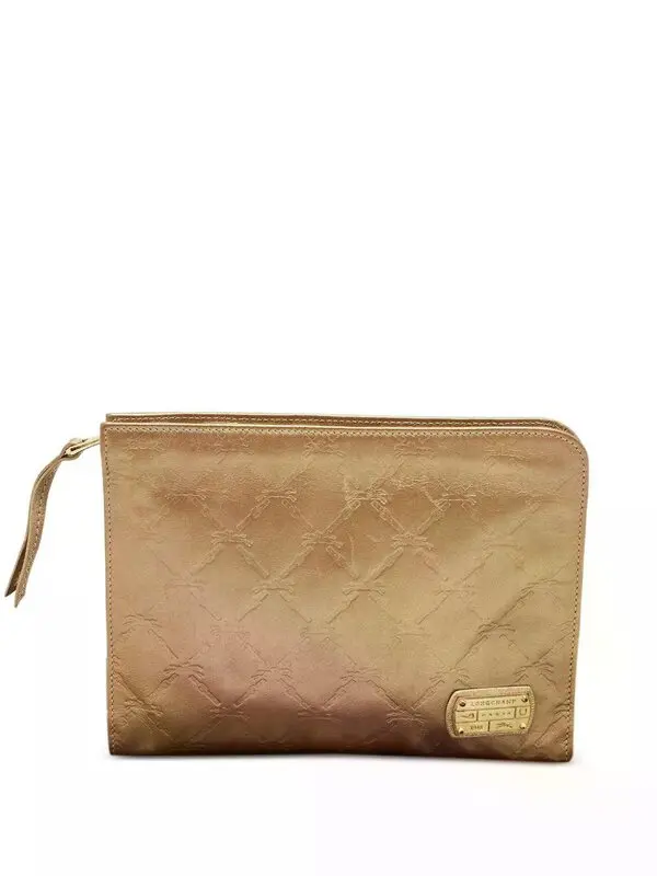 Longchamp Quilted Clutch Bag
