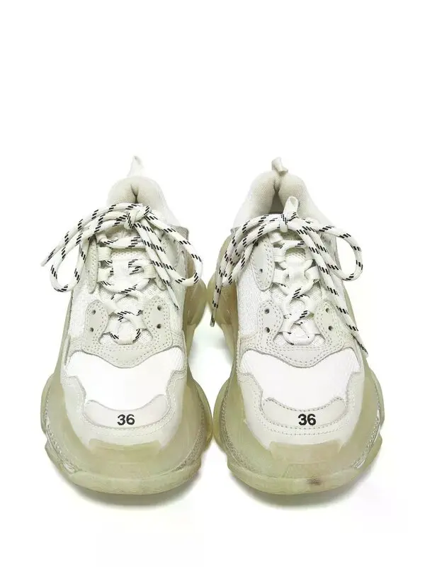Balenciaga Triple S Panelled Lace-up Sneakers