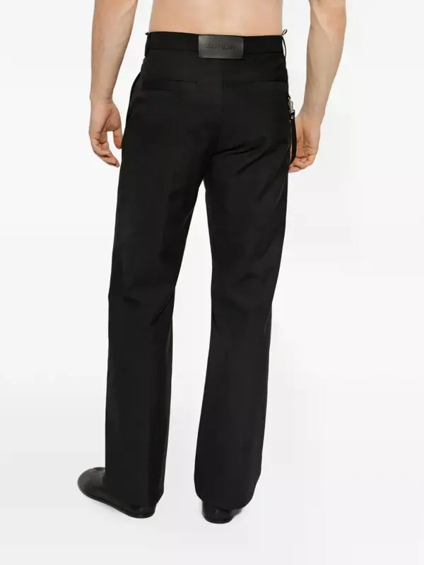 COURREGES Logo-embroidered Tailored Trousers