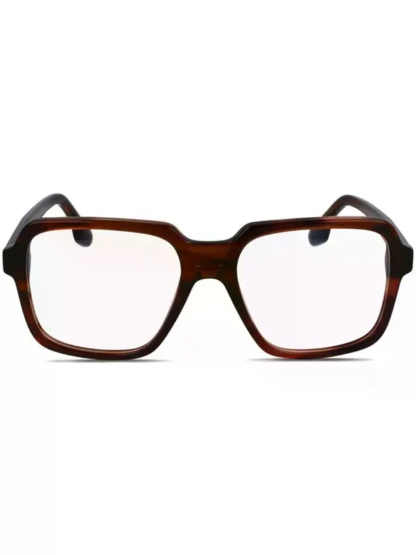 Victoria Beckham Oversize-frame Glasses - Brown