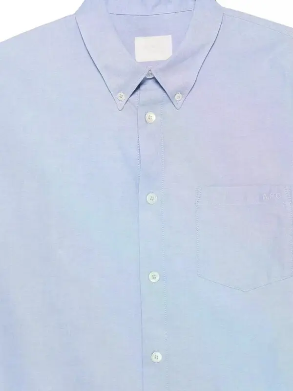 A.p.c. Button-down Collar Short-sleeve Shirt
