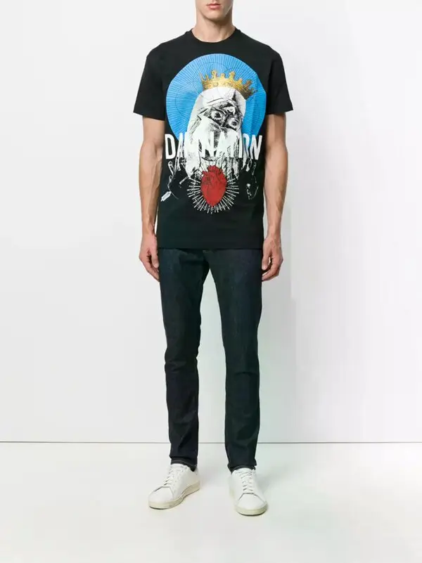 Dsquared2 Damnation Graphic-print T-shirt