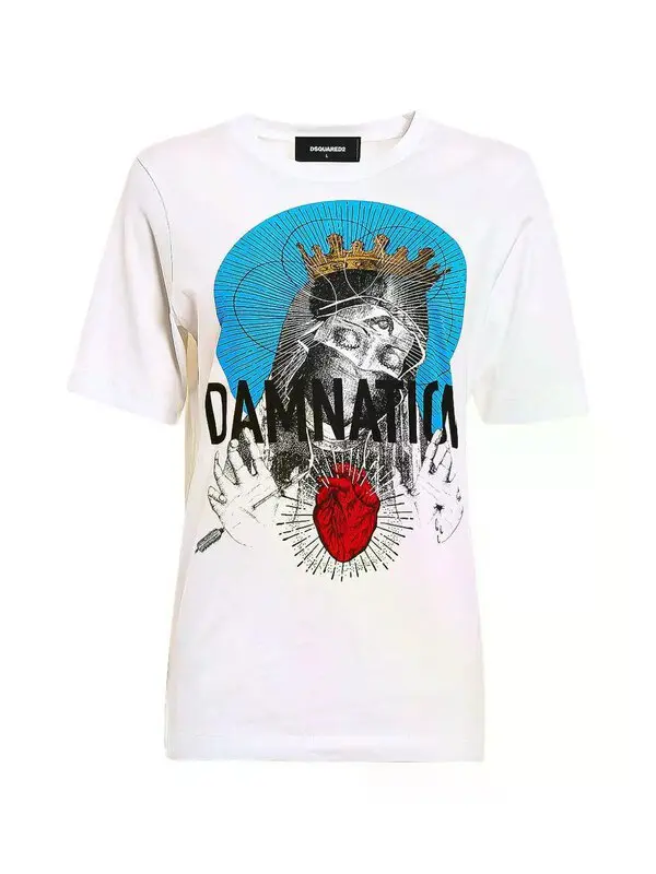 Dsquared2 Damnation Graphic-print T-shirt