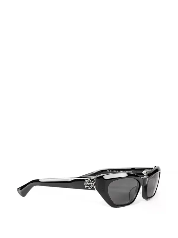 Chrome Hearts Cat Eye Sunglasses With Logo Plaques