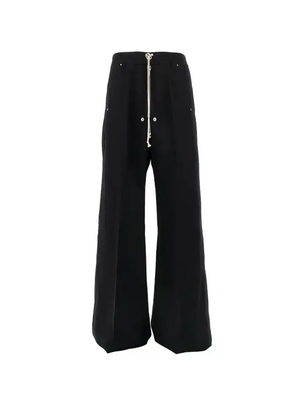 Rick Owens Drawstring-fastening Wide-leg Trousers