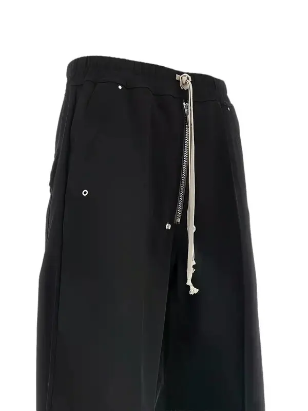Rick Owens Drawstring-fastening Wide-leg Trousers