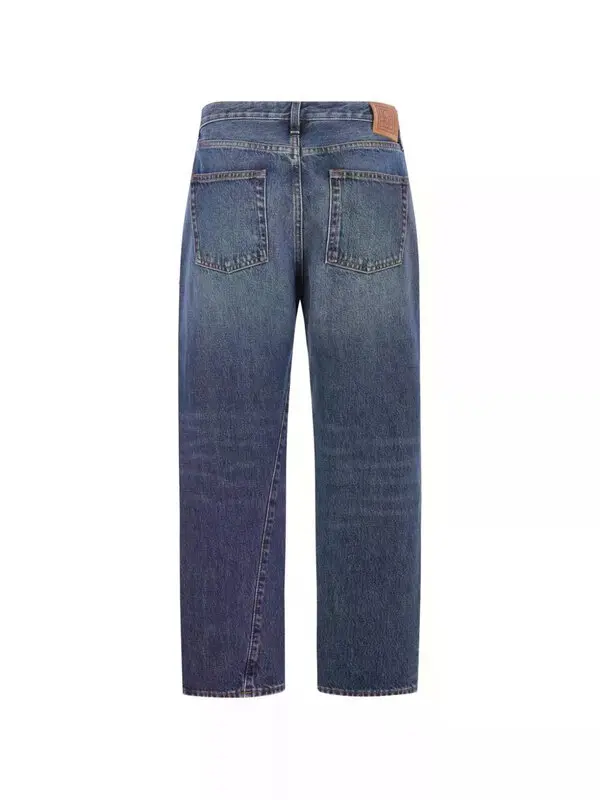 TOTEME Washed-effect Twisted-seam Jeans