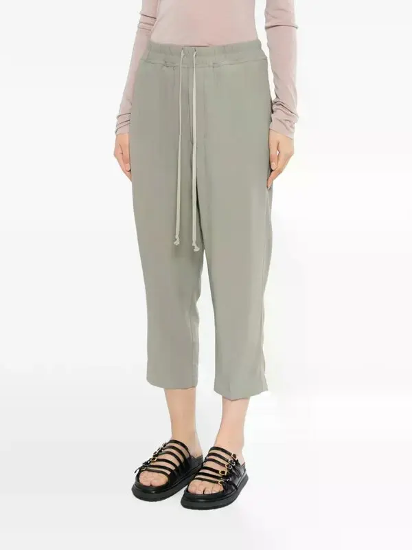 Rick Owens Drawstring Cropped Trousers