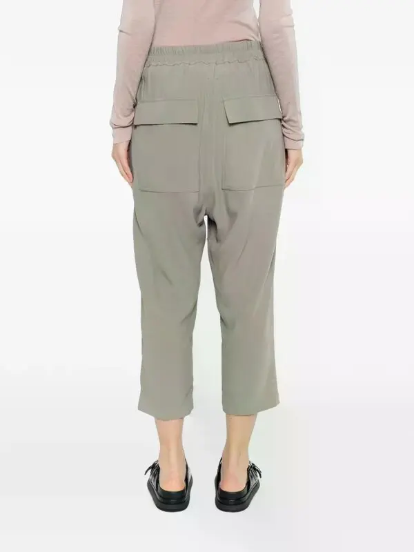 Rick Owens Drawstring Cropped Trousers