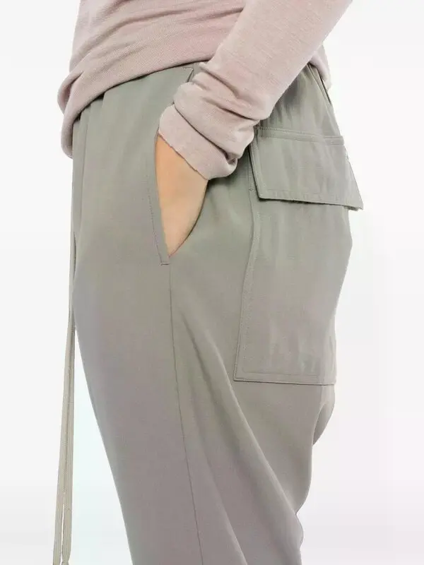 Rick Owens Drawstring Cropped Trousers