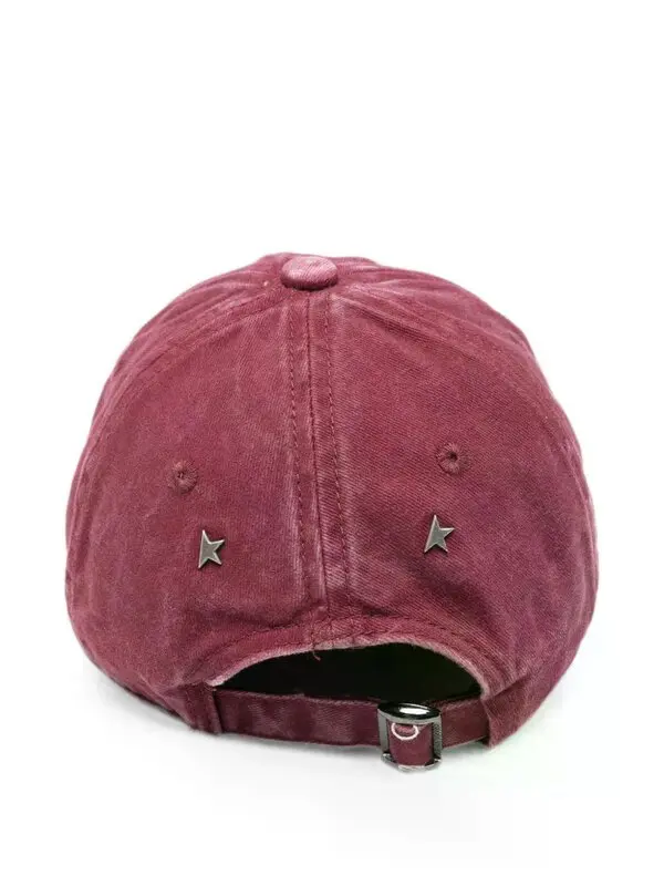 GOLDEN GOOSE Logo-patch Star-stud Baseball Cap