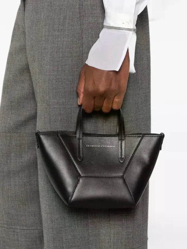 Brunello Cucinelli Logo-print Tote Bag