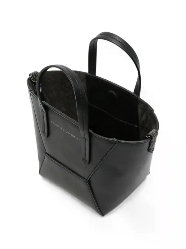 Brunello Cucinelli Logo-print Tote Bag