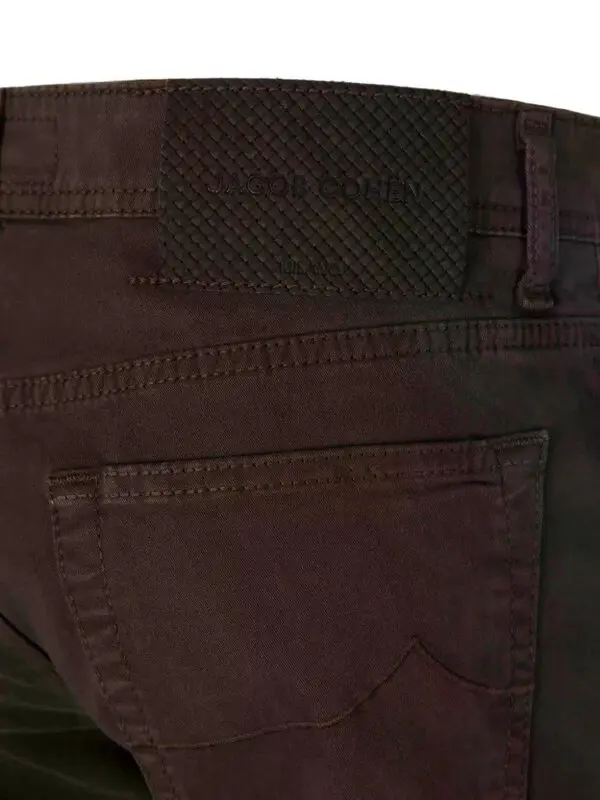 Jacob Cohen Logo-patch Slim-fit Jeans