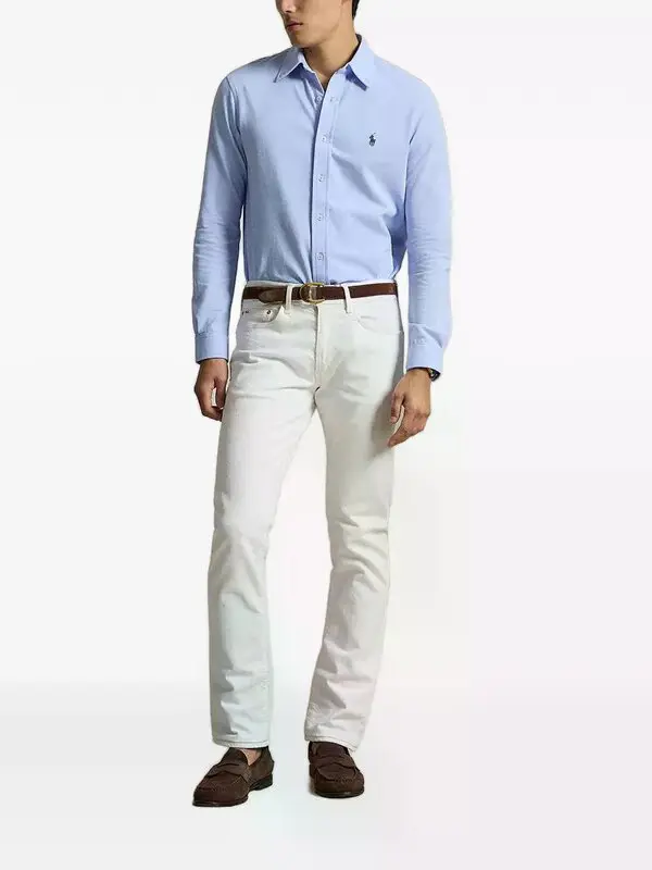 Polo Ralph Lauren Logo-embroidered Button-down Shirt