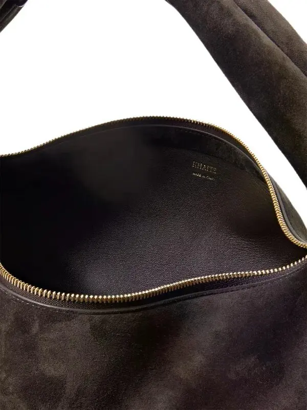 Khaite Olivia Suede Top-handle Shoulder Bag