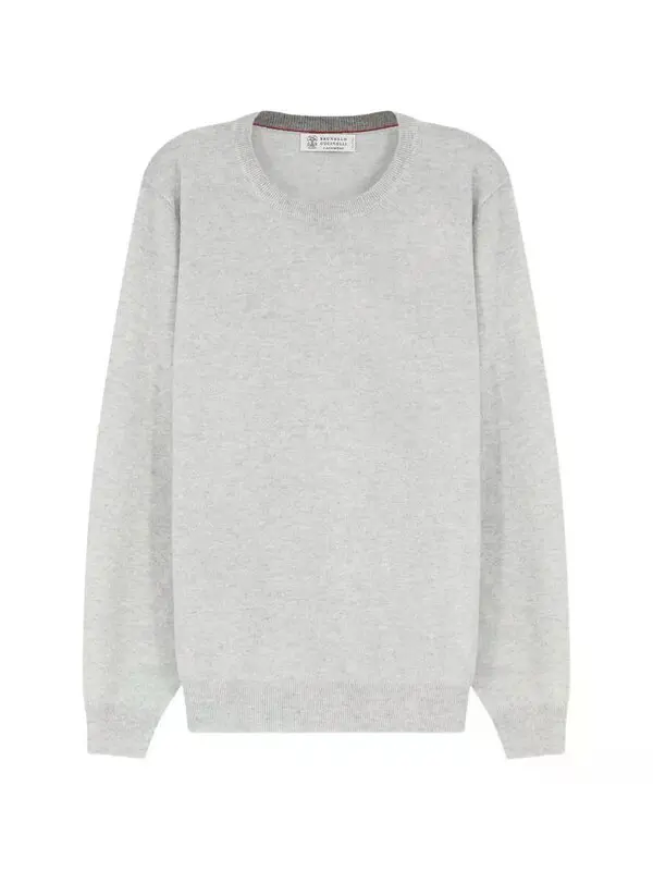 Brunello Cucinelli Crew-neck Ribbed-trim Sweater