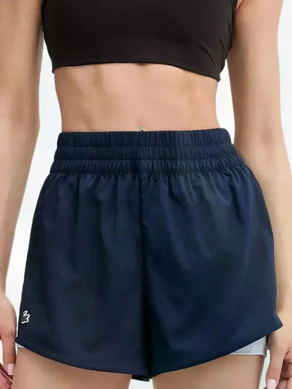 Lacoste Logo-patch Elasticated-waist Shorts