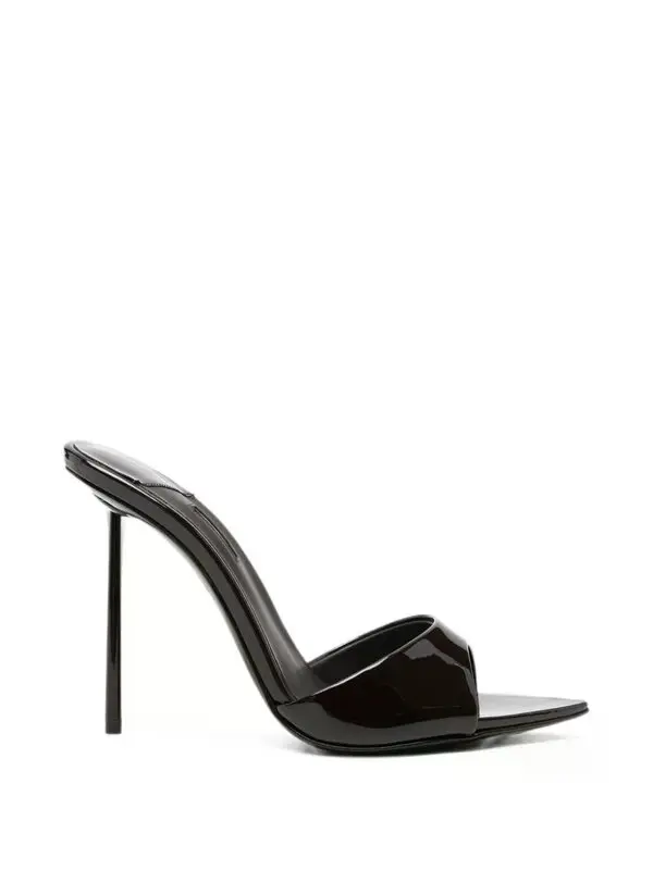 LE SILLA Bella Pointed-toe Leather Heeled Sandals